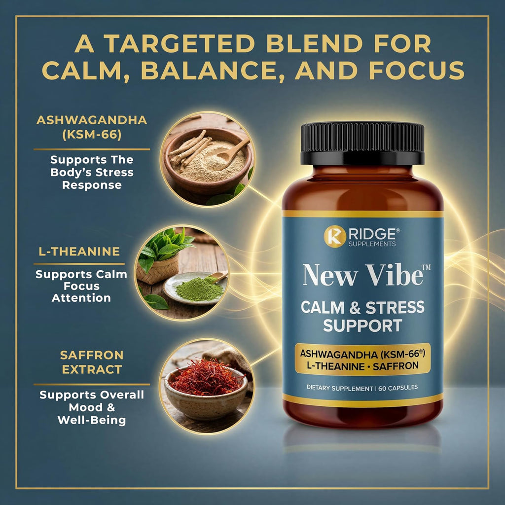 Natural energy booster Ashwagandha capsules