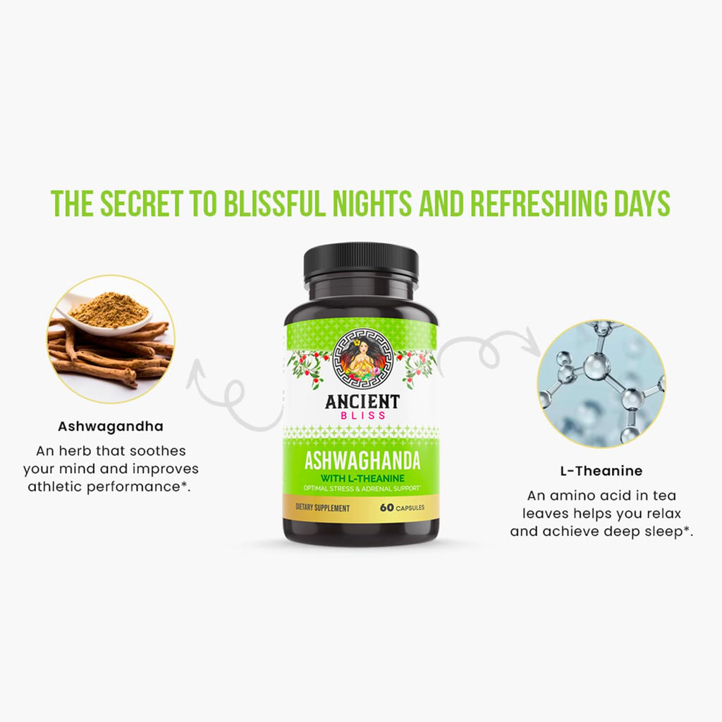 Natural energy booster ashwagandha capsules