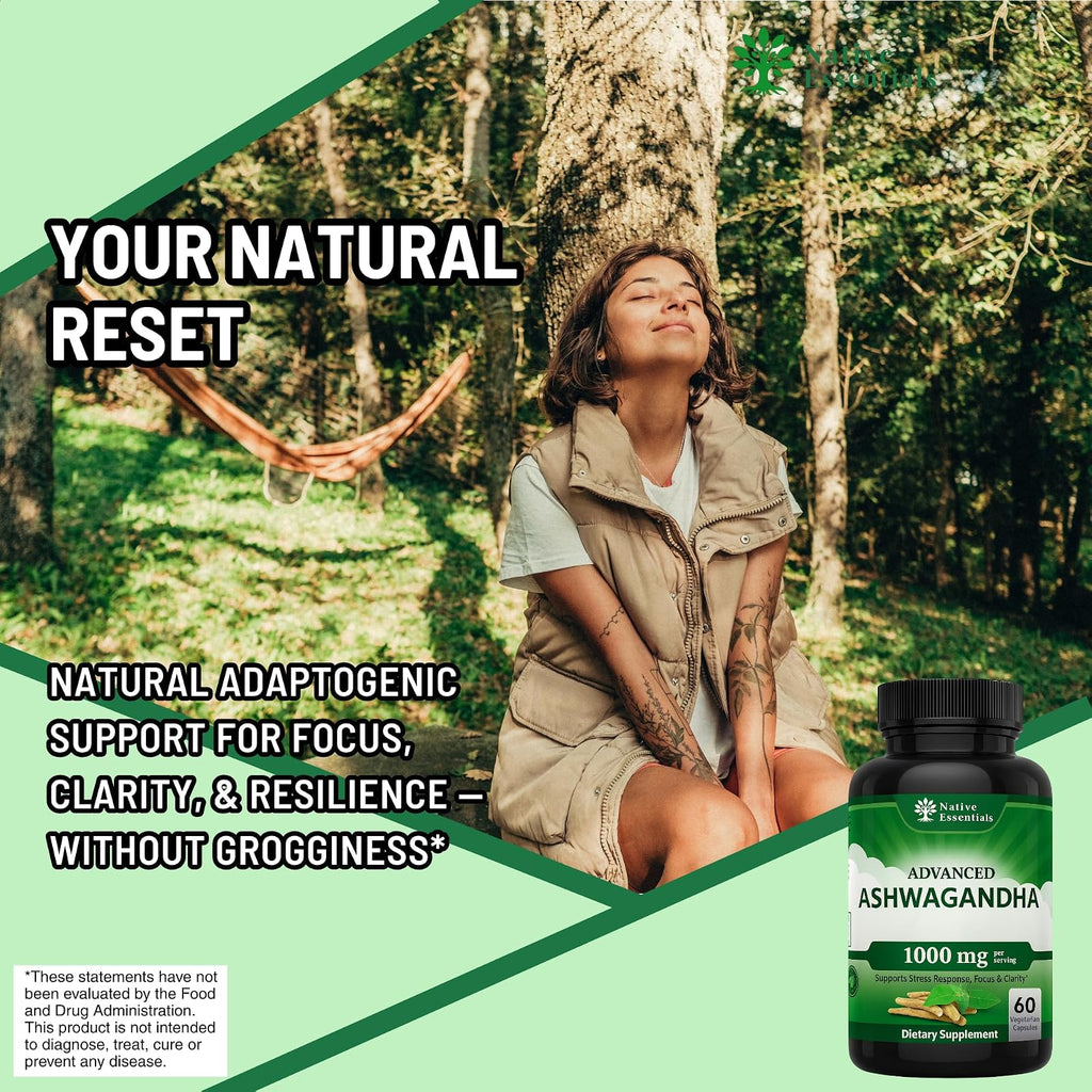 Natural energy booster Ashwagandha