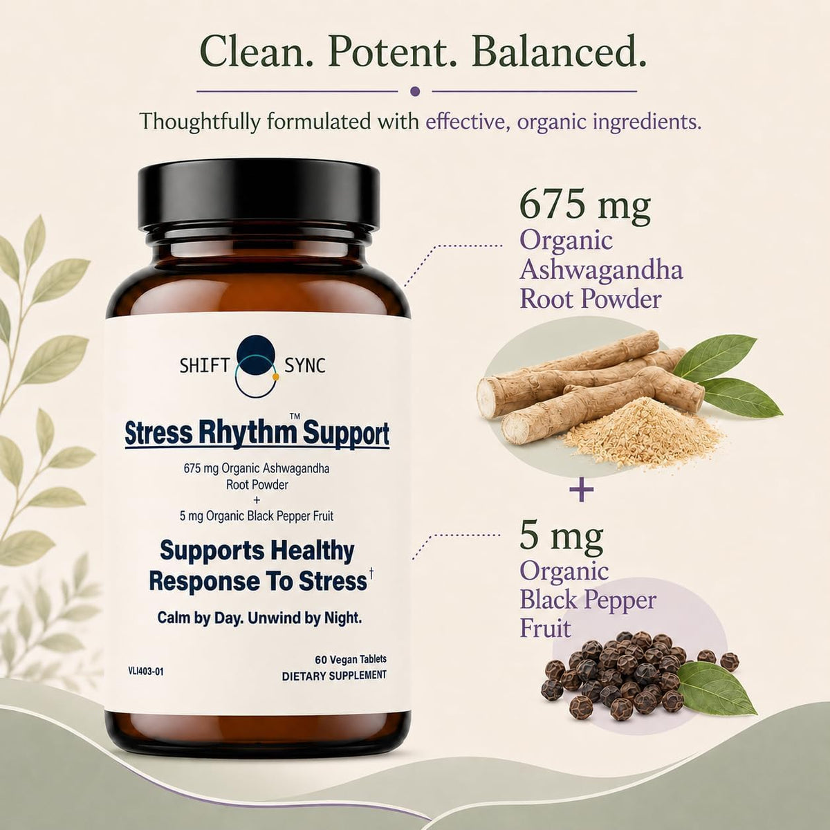 Natural energy booster Ashwagandha