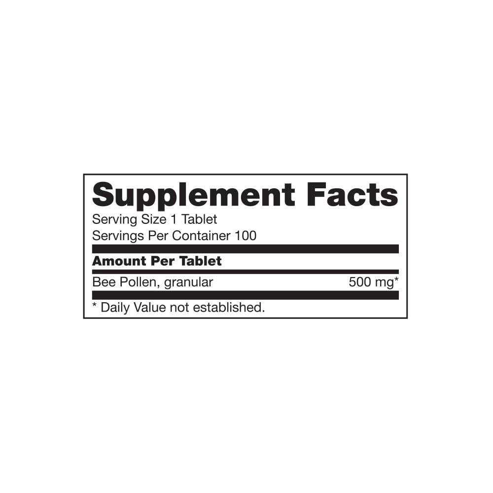 natural energy booster bee pollen