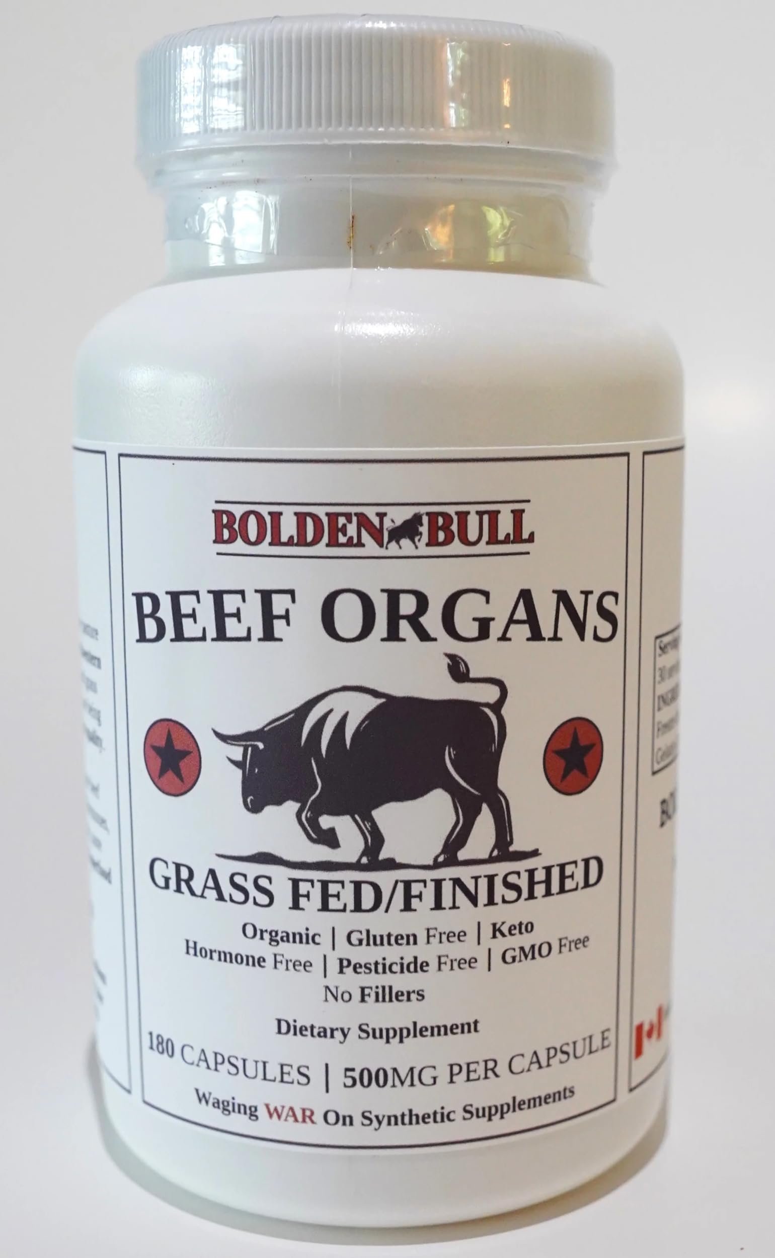 natural energy booster beef organ supplement