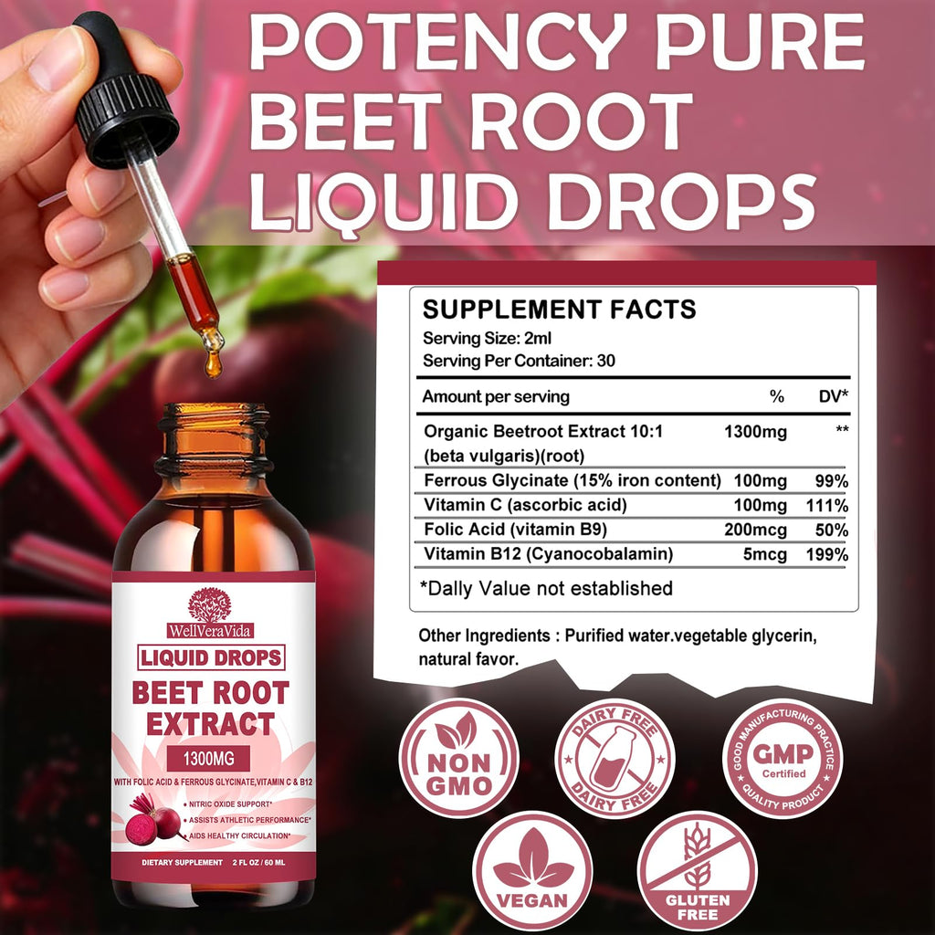 natural energy booster beet drops