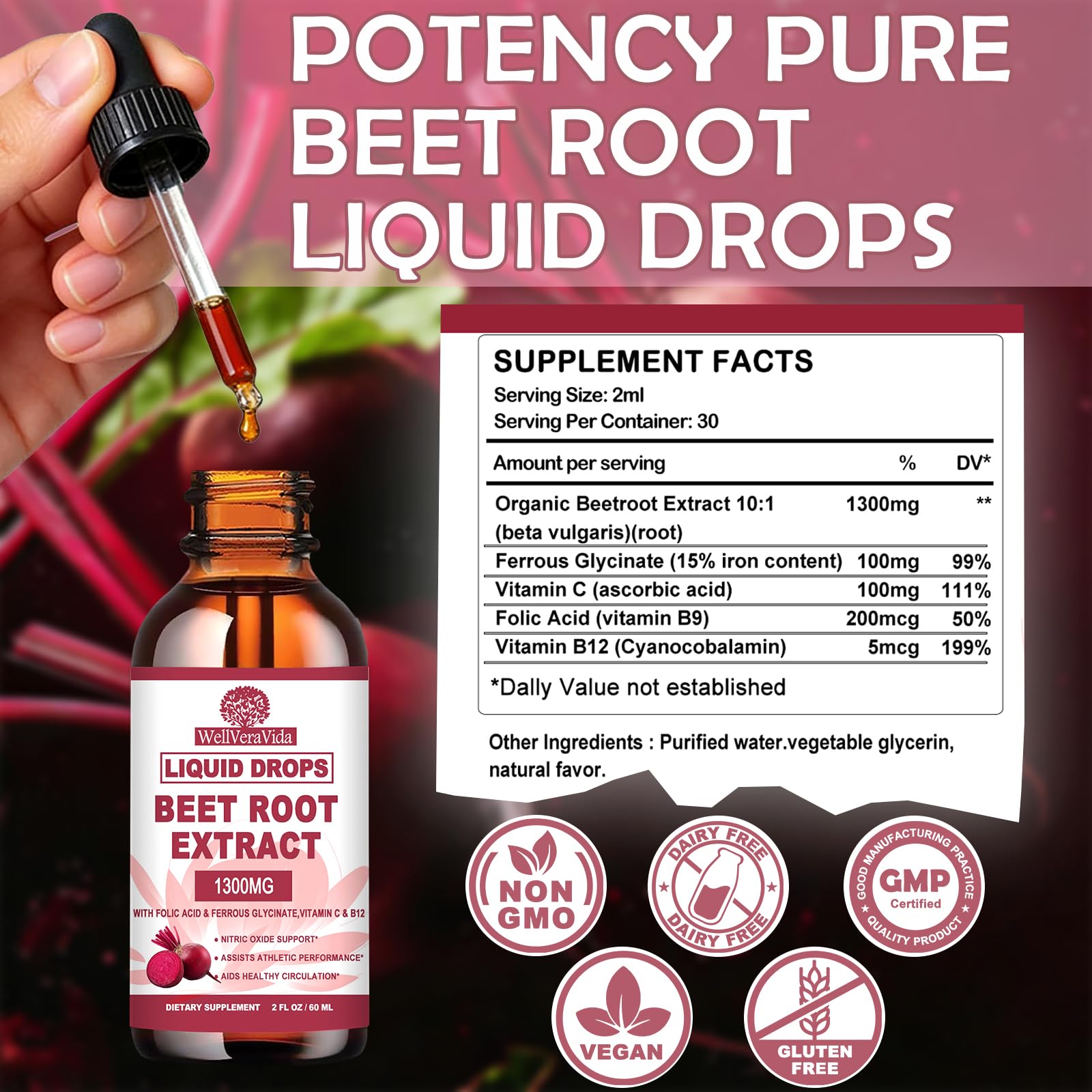 natural energy booster beet drops