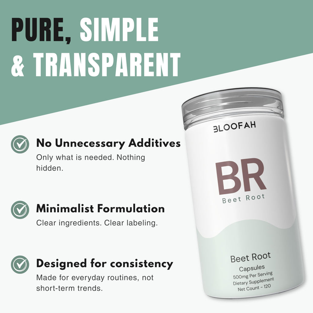 Natural energy booster beet root extract