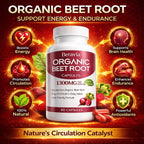 Natural energy booster beet root