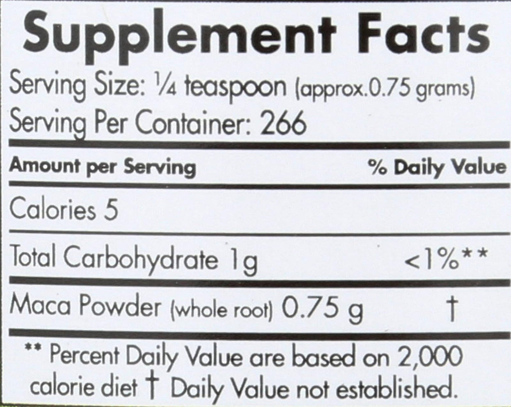 natural energy booster black maca