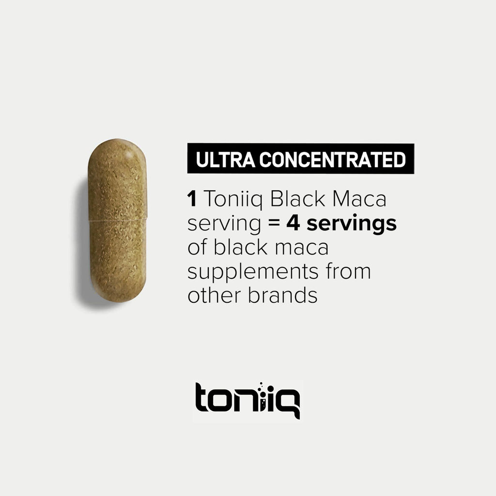 Natural energy booster black maca