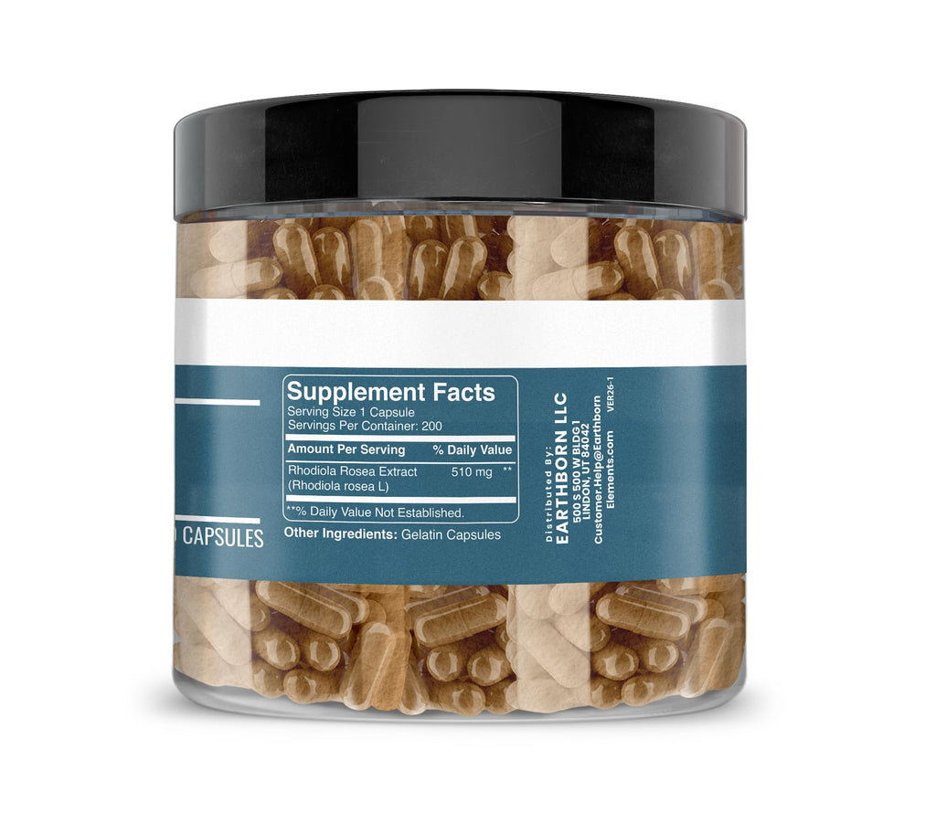 Natural energy booster blended supplements