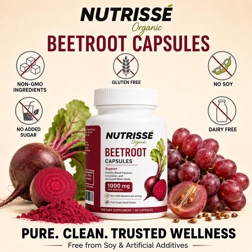 Natural energy booster capsules