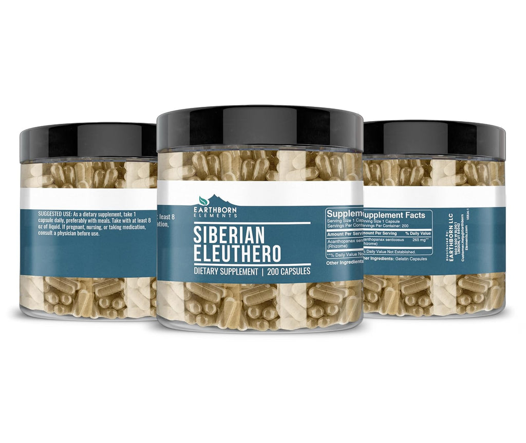 Natural energy booster capsules