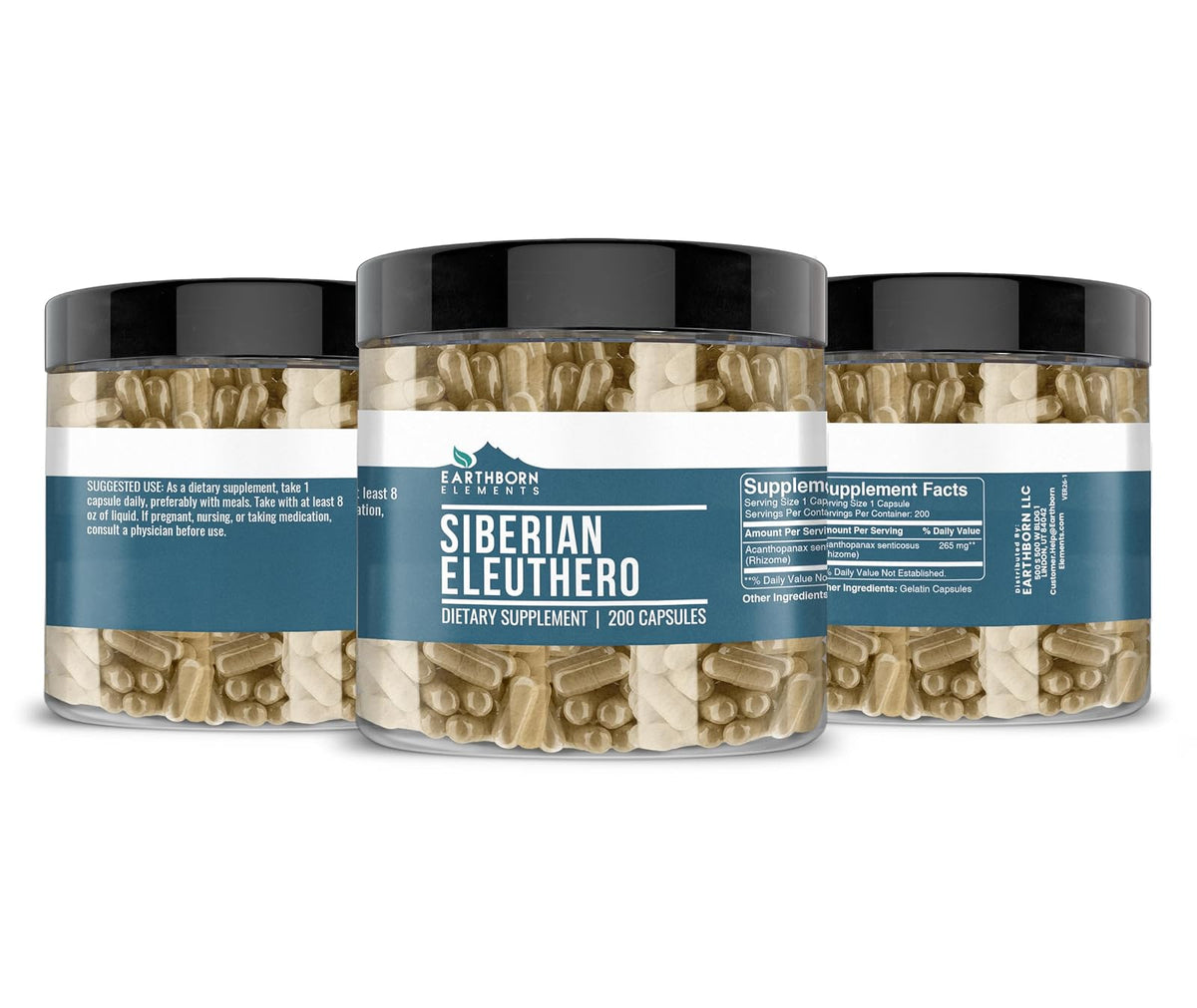 Natural energy booster capsules