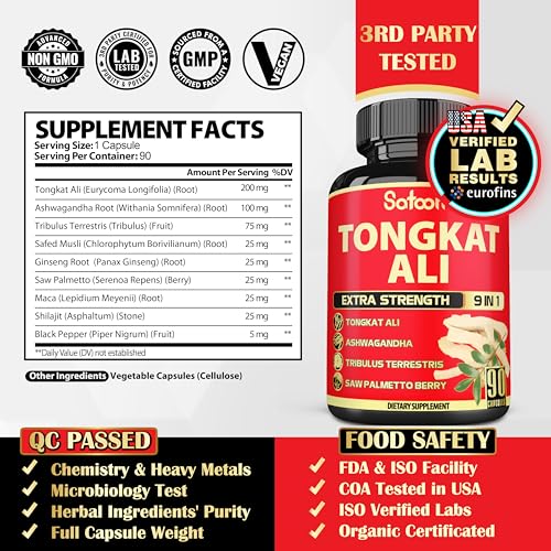 Natural energy booster capsules