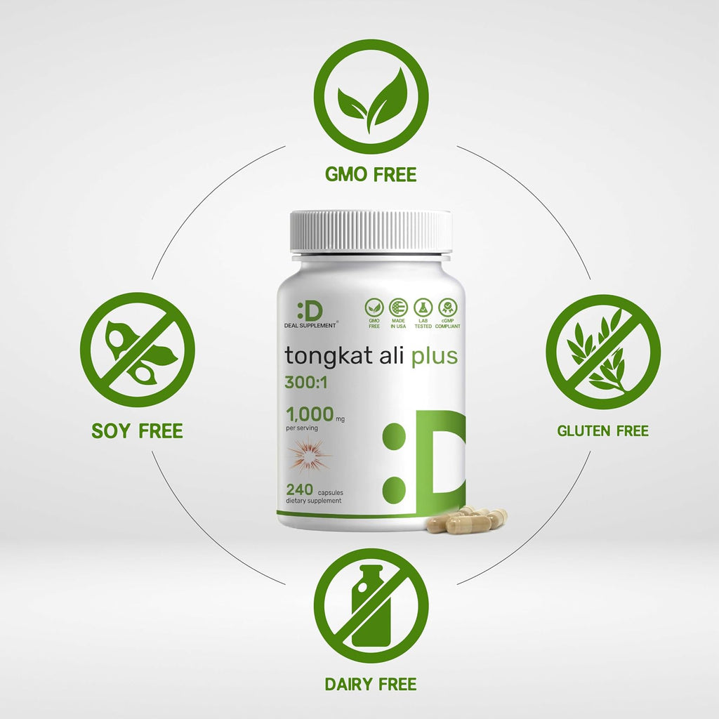 Natural energy booster capsules