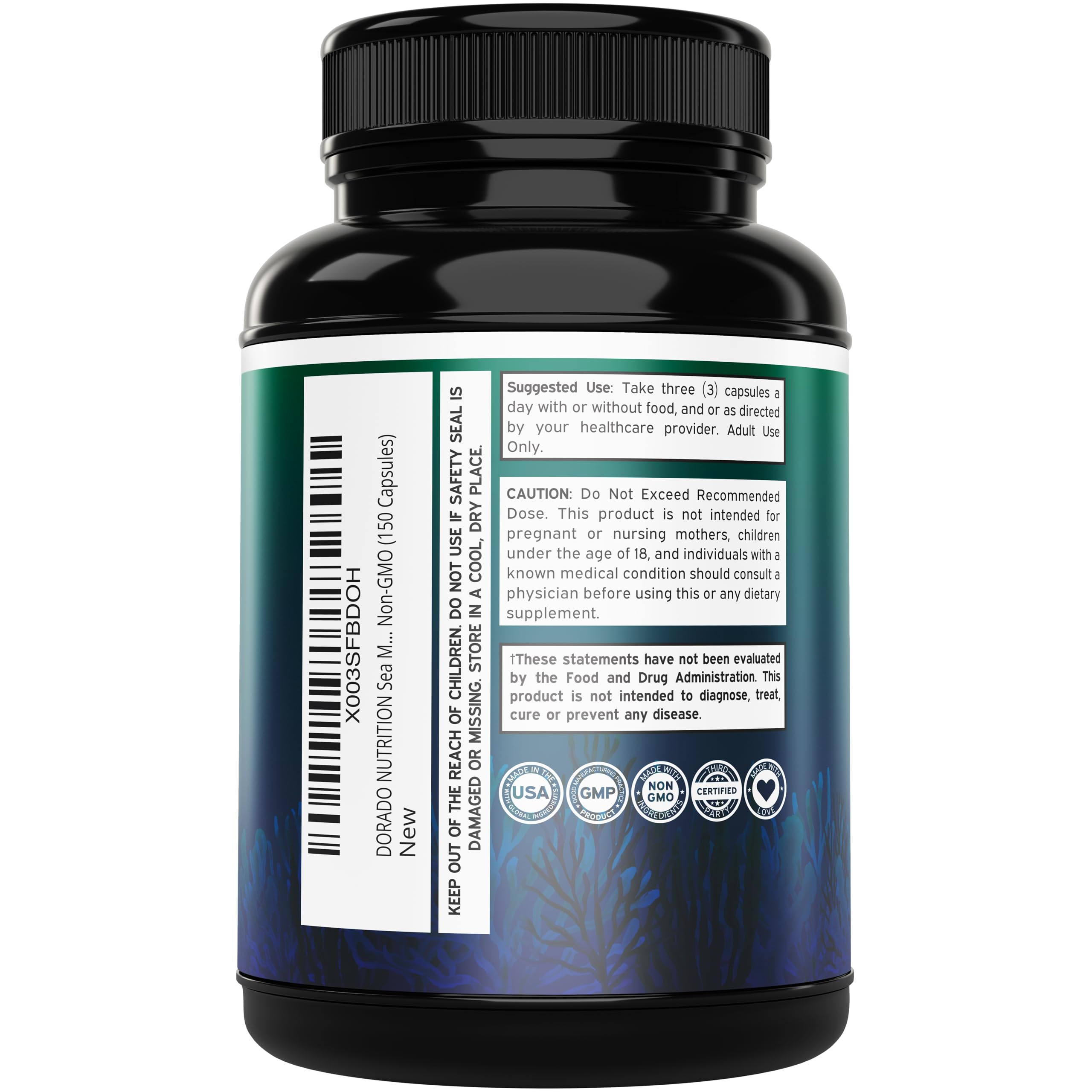 Natural energy booster capsules