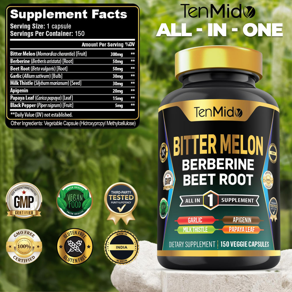Natural energy booster capsules