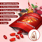 Natural energy booster cayenne supplement