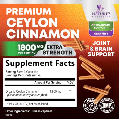 natural energy booster ceylon cinnamon capsules