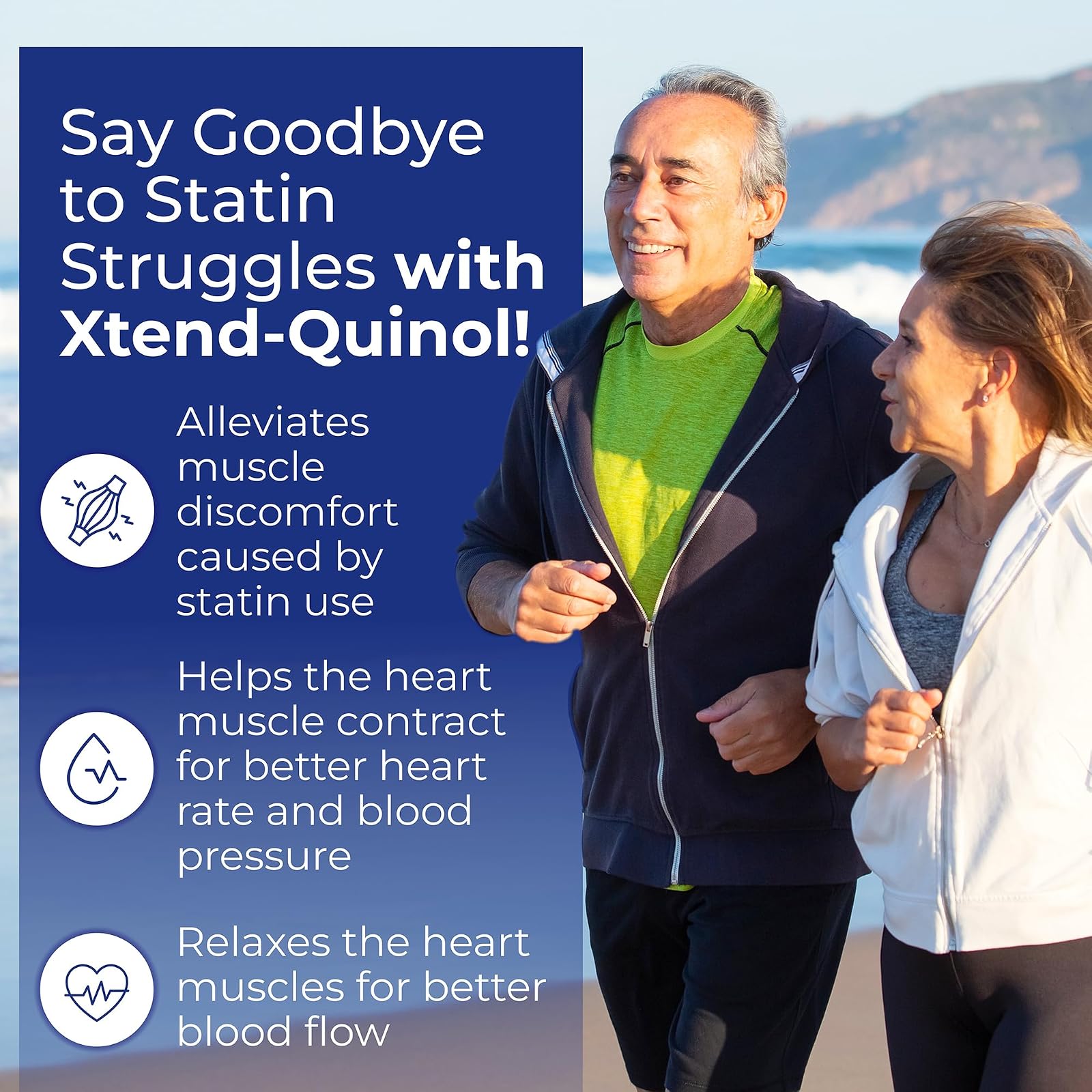 Natural energy booster CoQ10 softgels