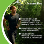 Natural energy booster CoQ10 supplement