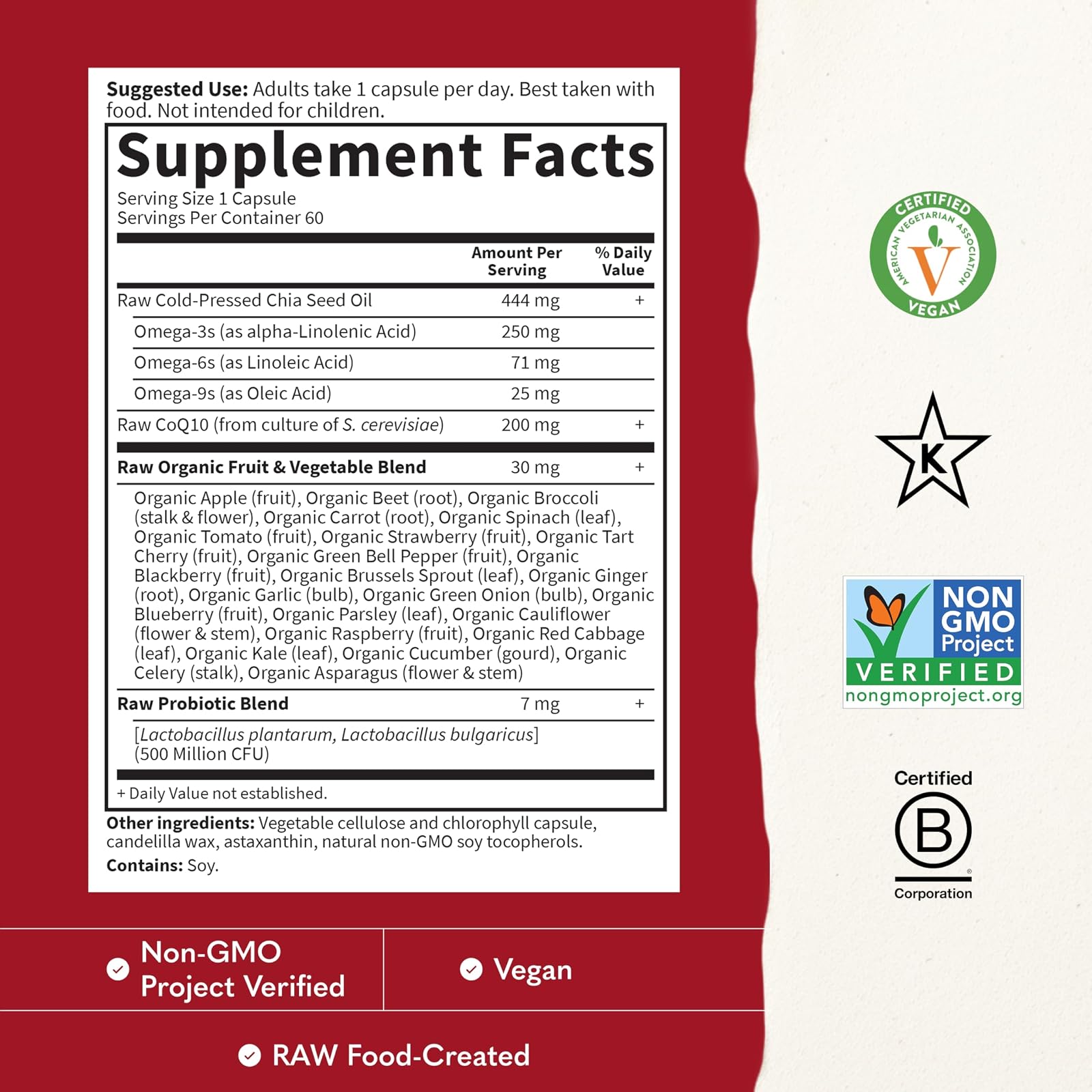 Natural energy booster CoQ10