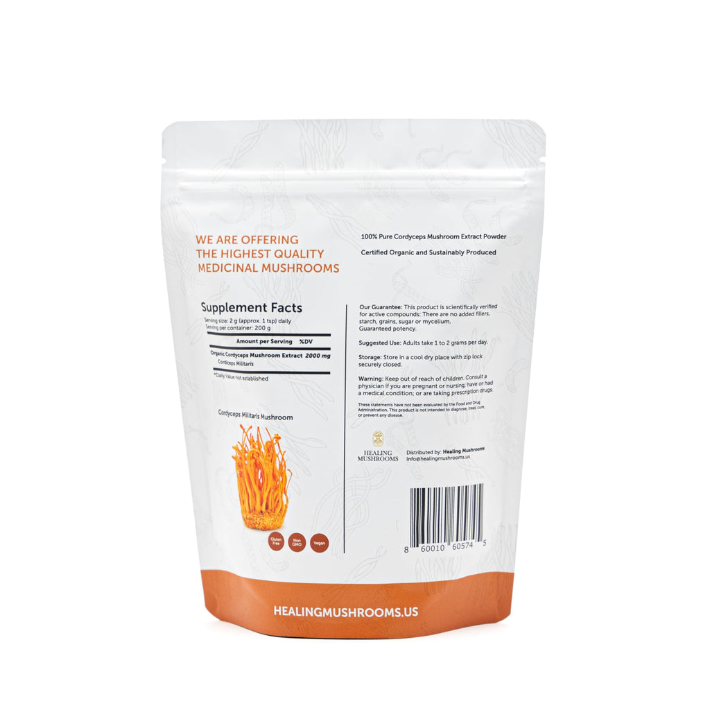 natural energy booster CORDYCEPS mushrooms