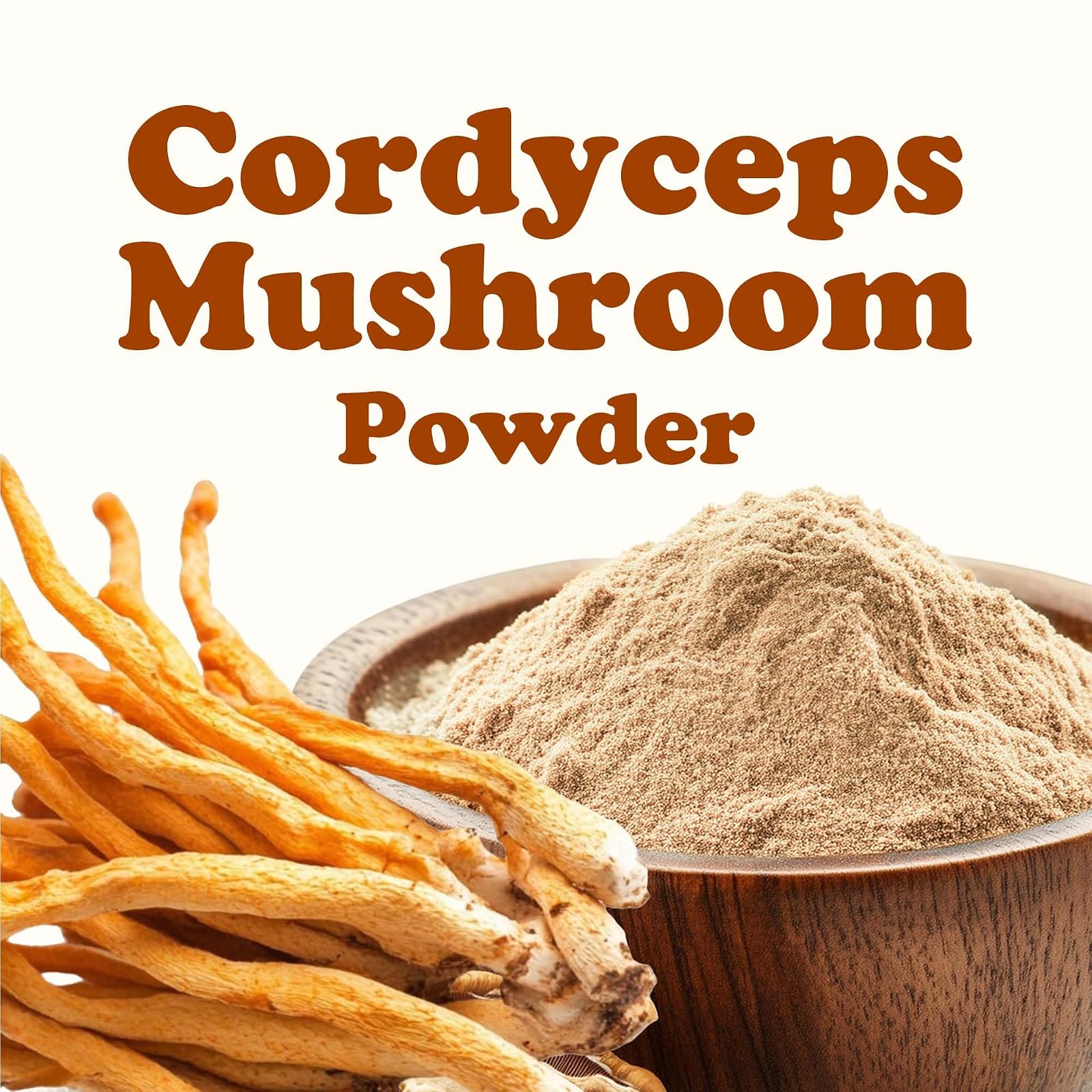 natural energy booster cordyceps powder