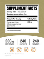 natural energy booster cordyceps
