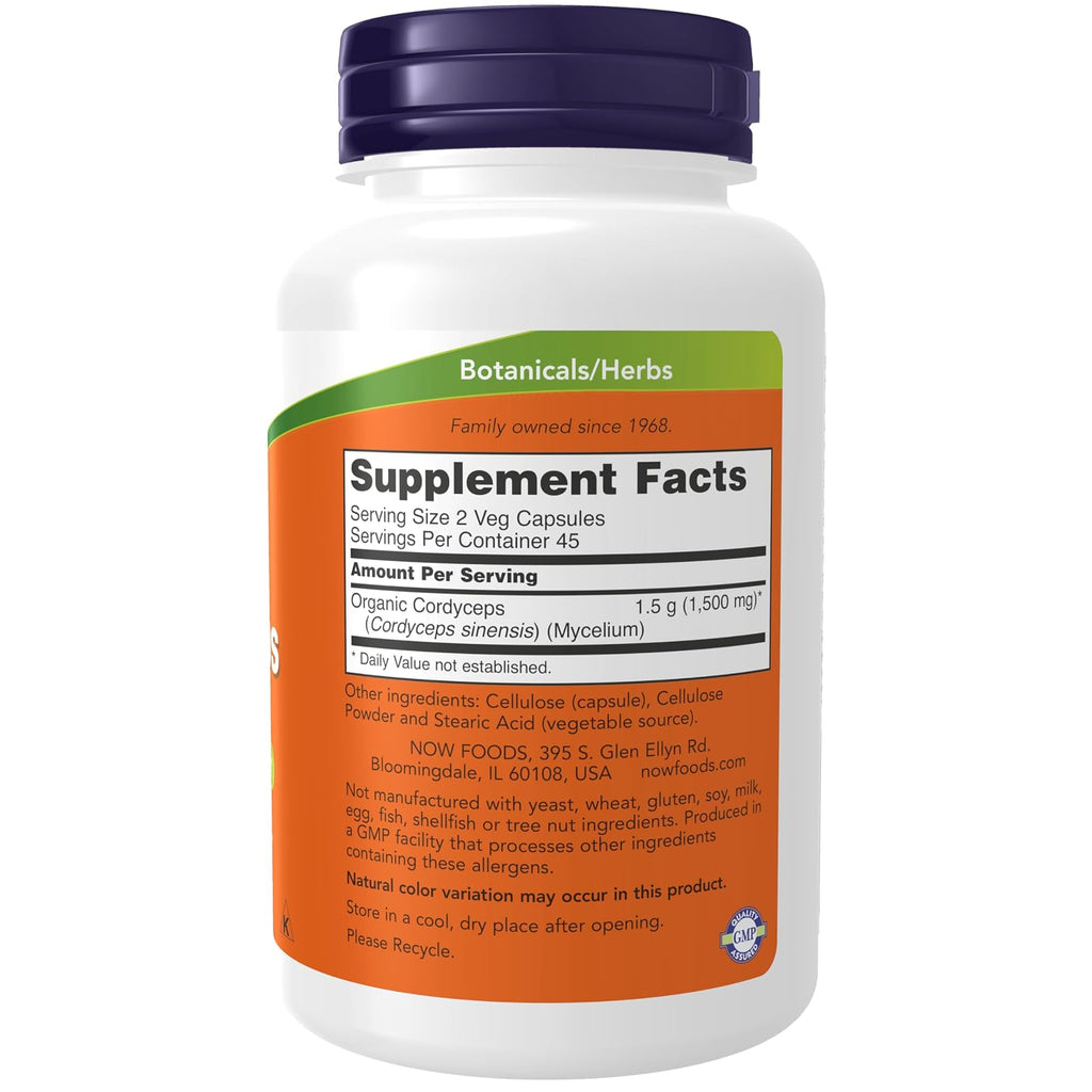 natural energy booster cordyceps