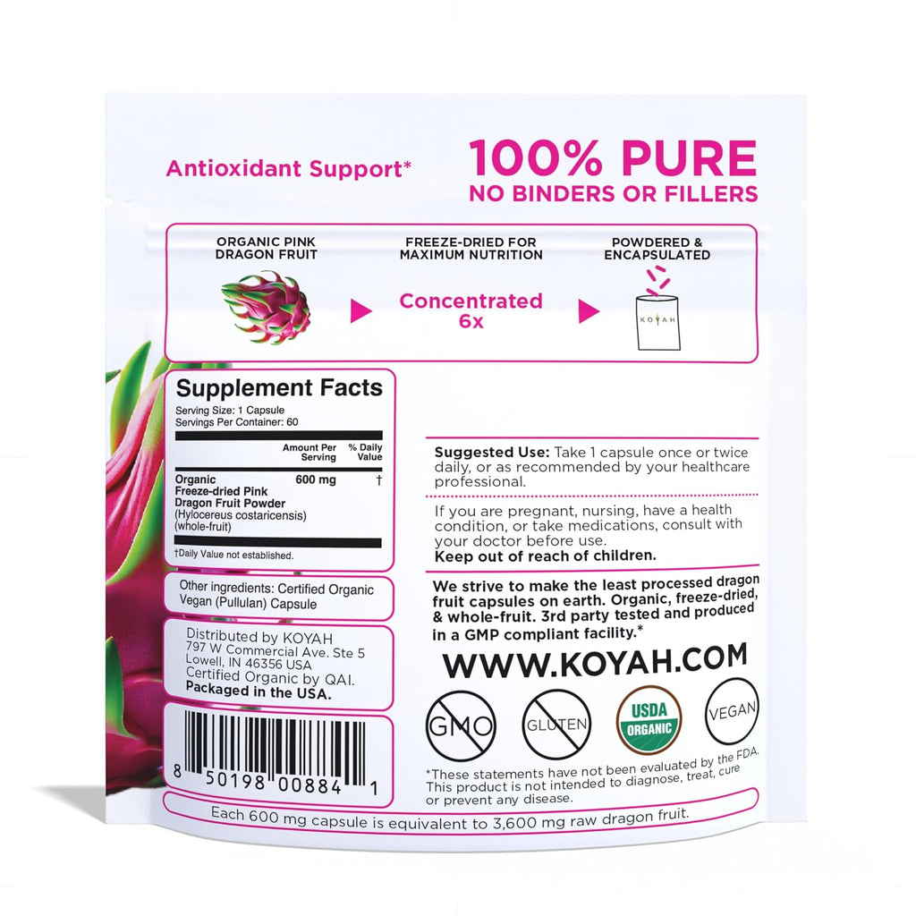 natural energy booster dragon fruit