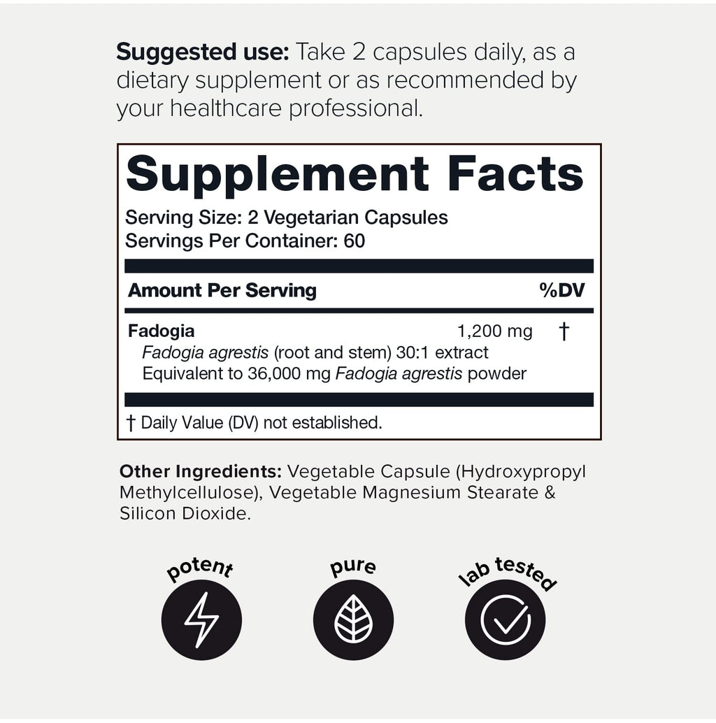 natural energy booster Fadogia Agrestis