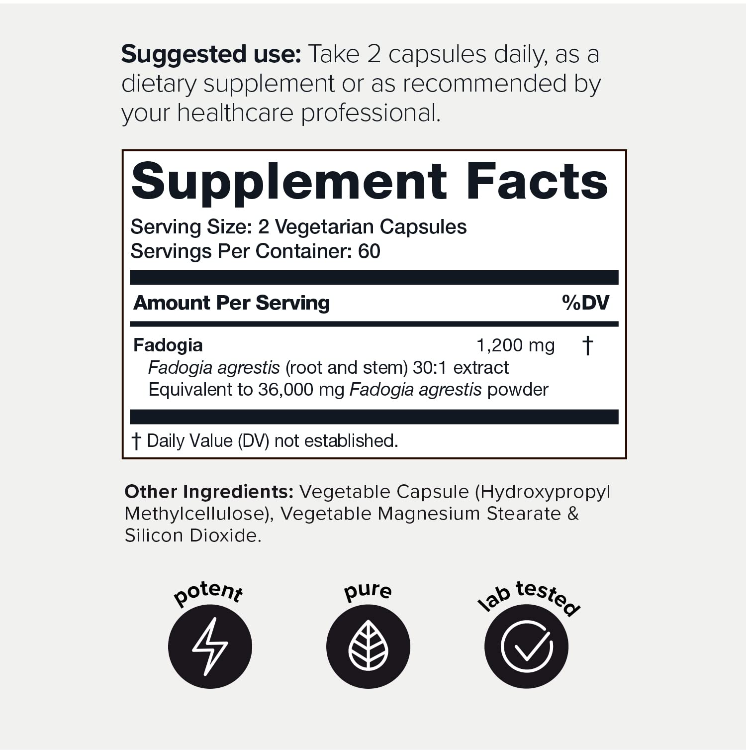 natural energy booster Fadogia Agrestis