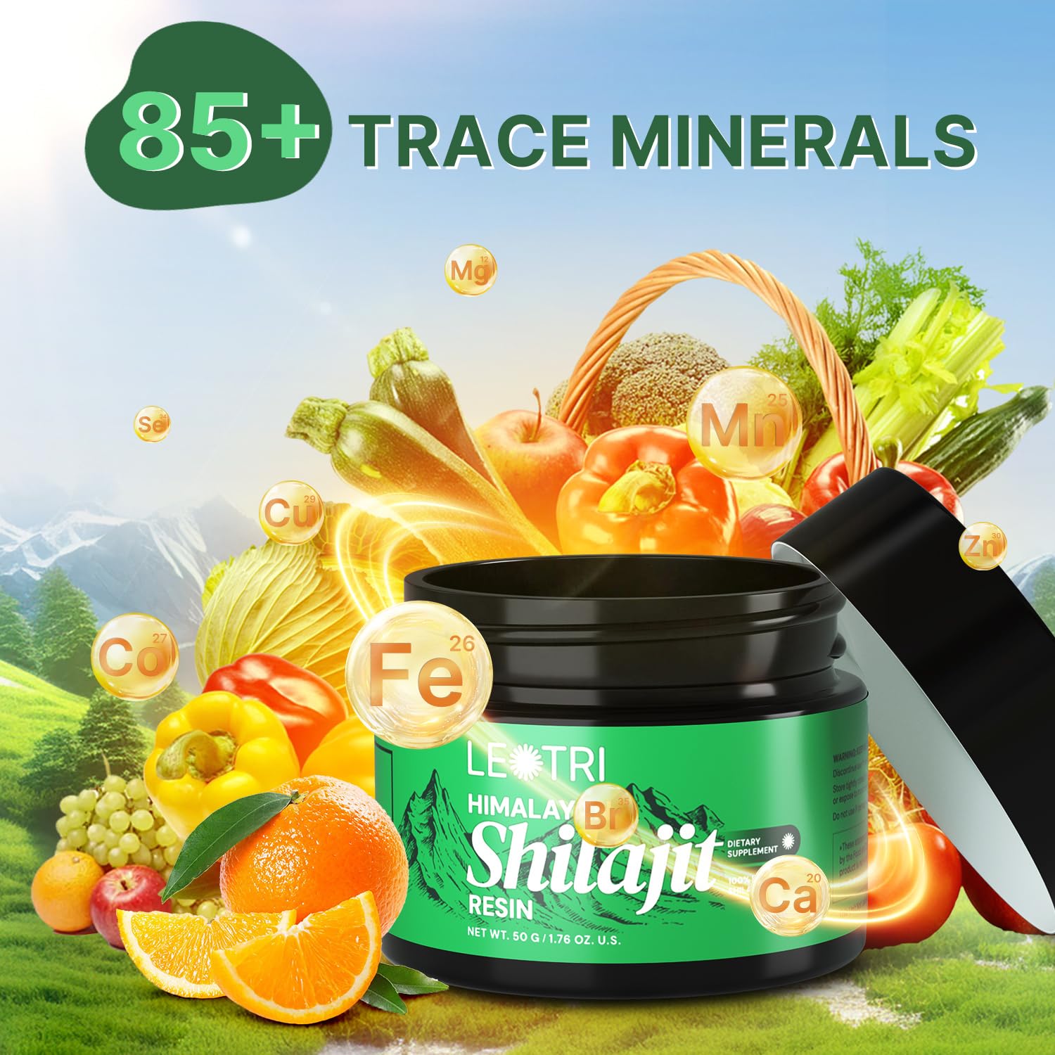 Natural energy booster for active lifestyles