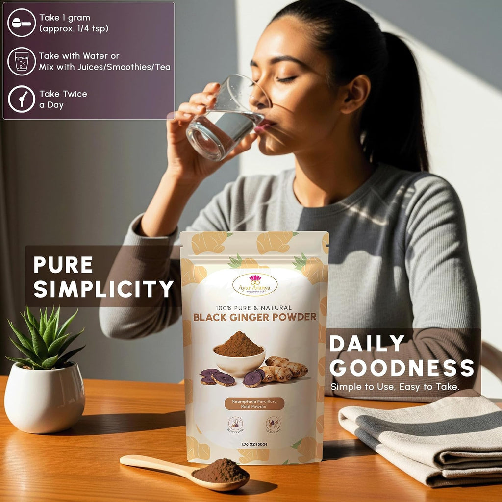 natural energy booster ginger powder