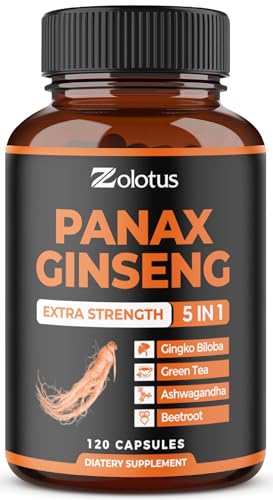 natural energy booster ginseng capsules
