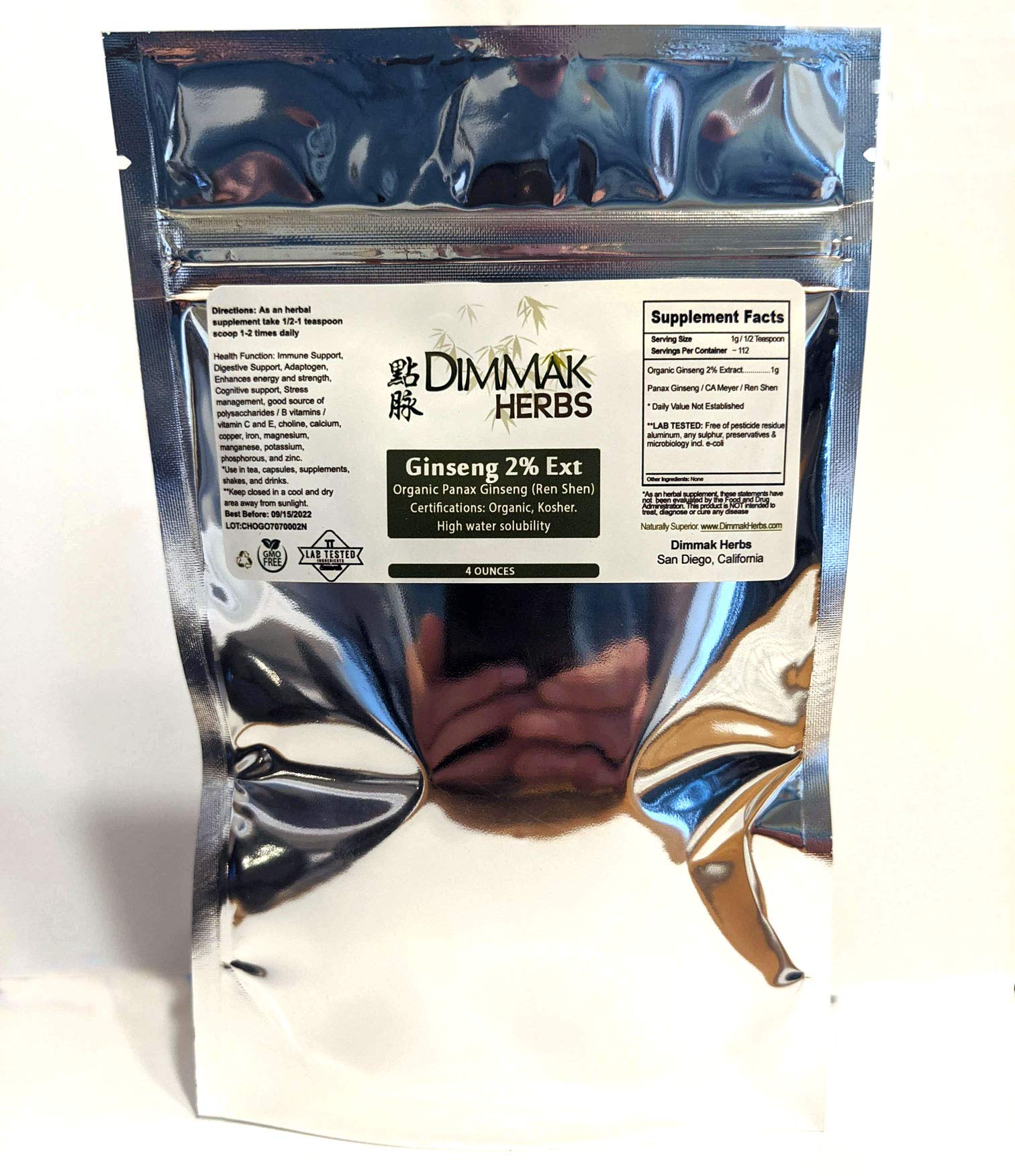 natural energy booster ginseng granules