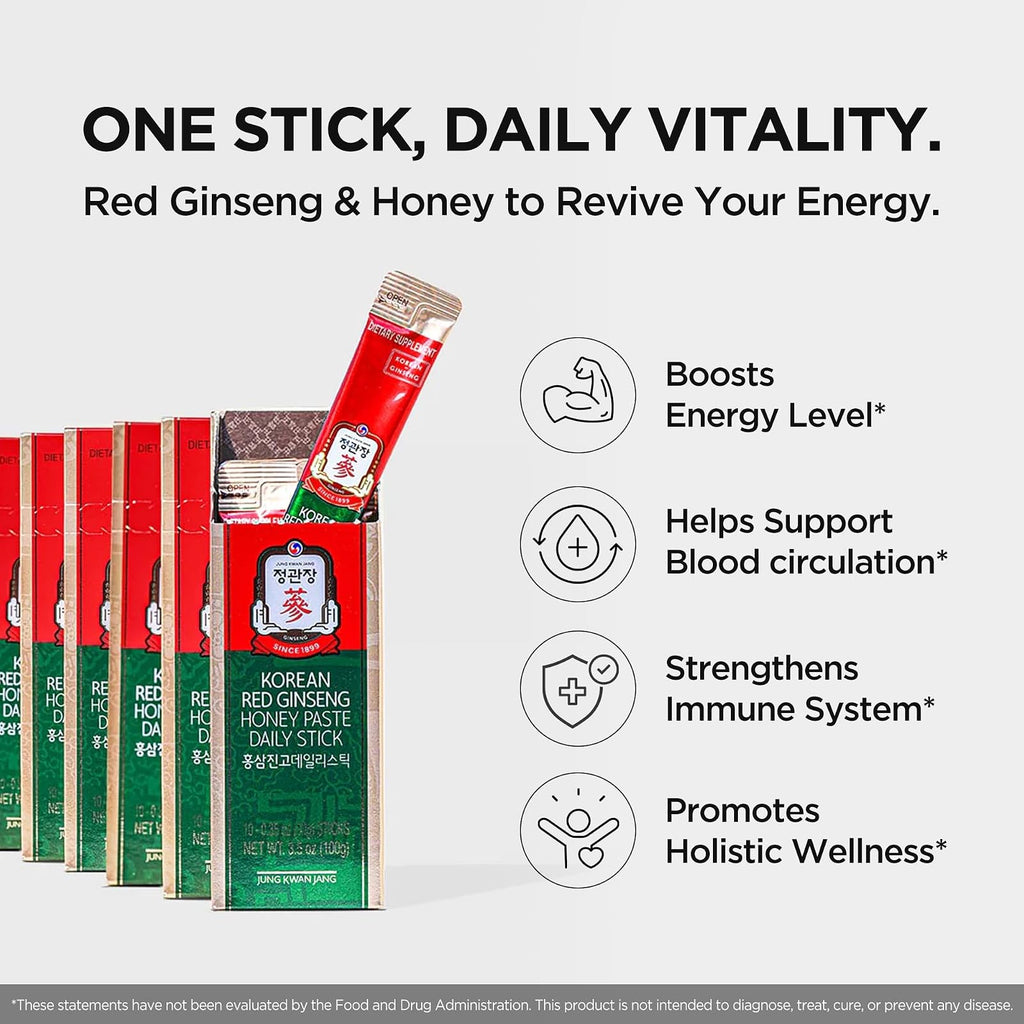 Natural energy booster ginseng