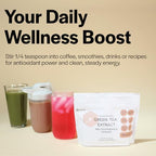 natural energy booster green tea