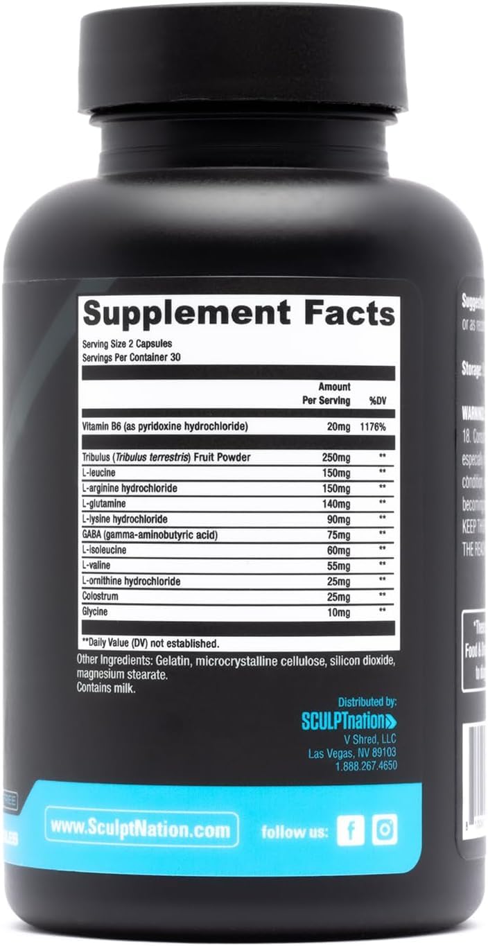 natural energy booster l-arginine capsules