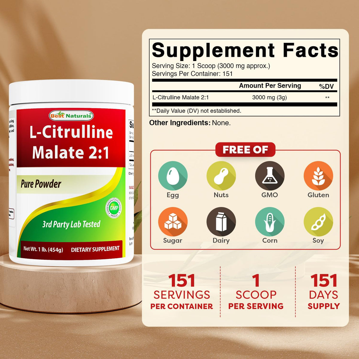 natural energy booster L-Citrulline