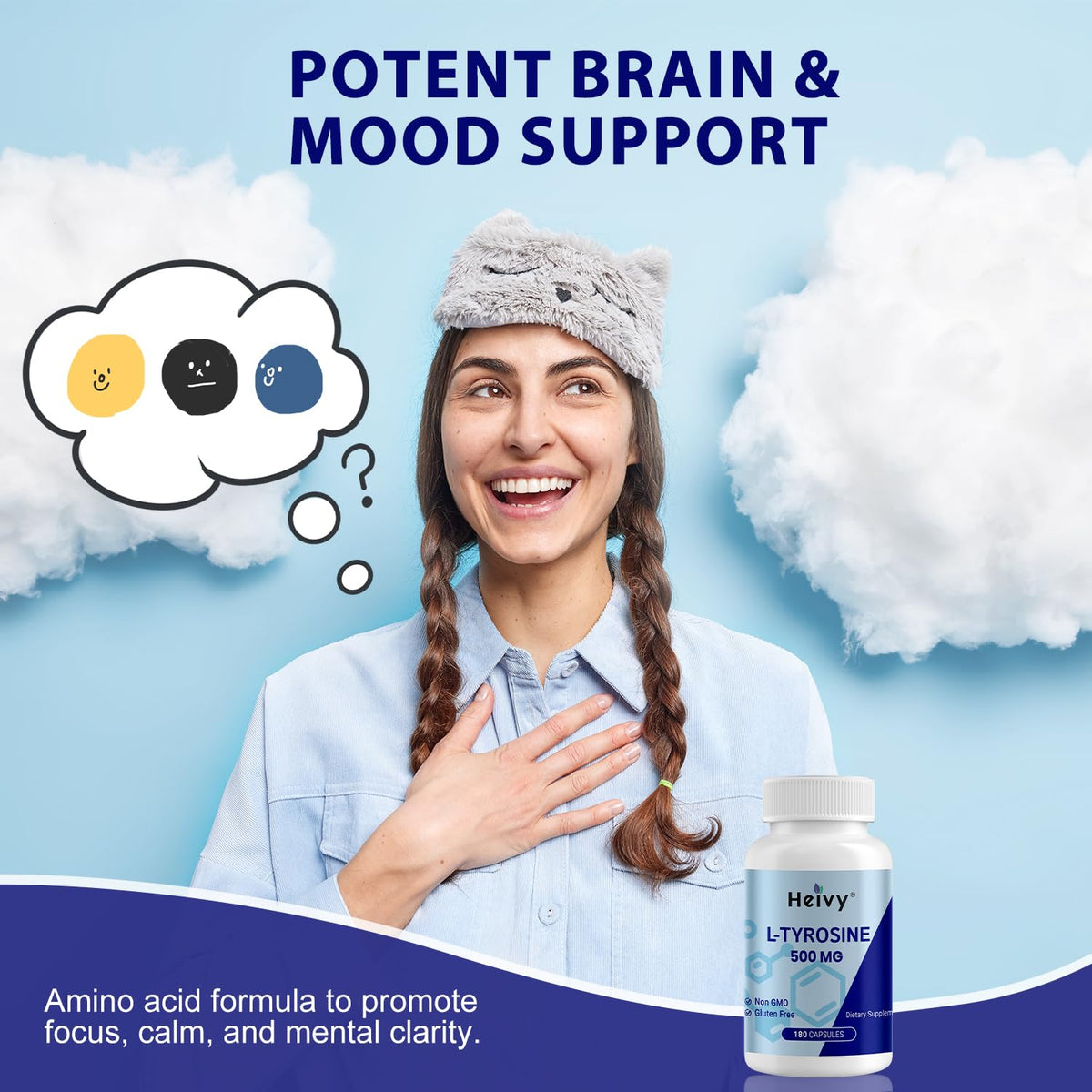 Natural energy booster L-Tyrosine