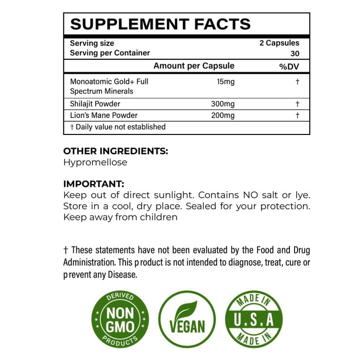natural energy booster lion's mane