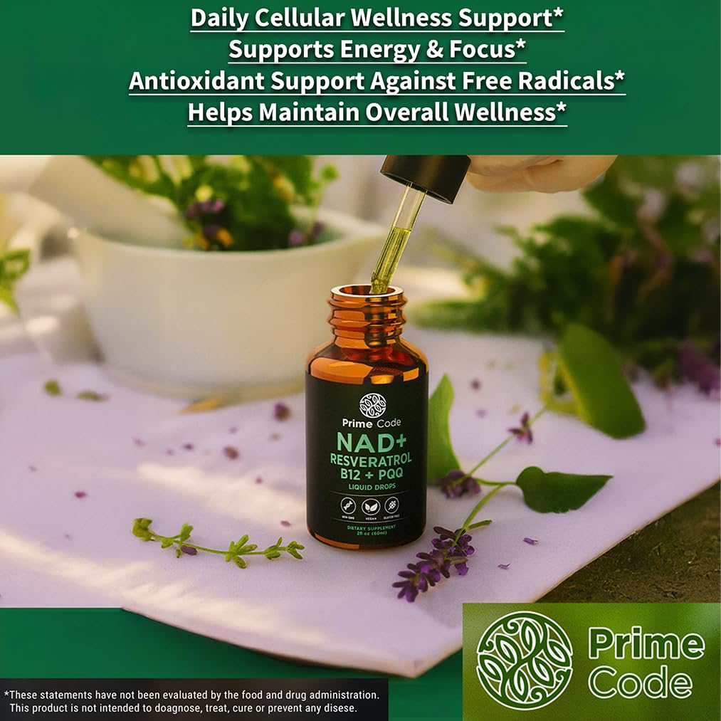 Natural energy booster liquid drops