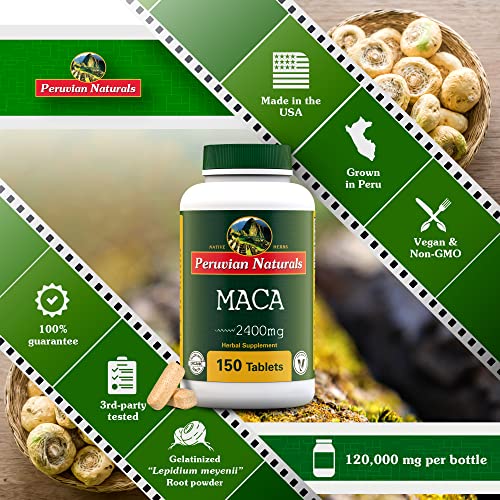 natural energy booster maca pills