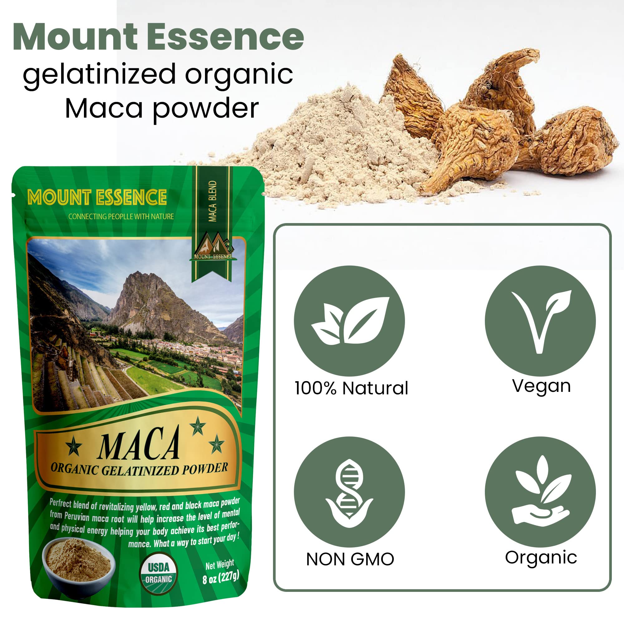 natural energy booster maca powder