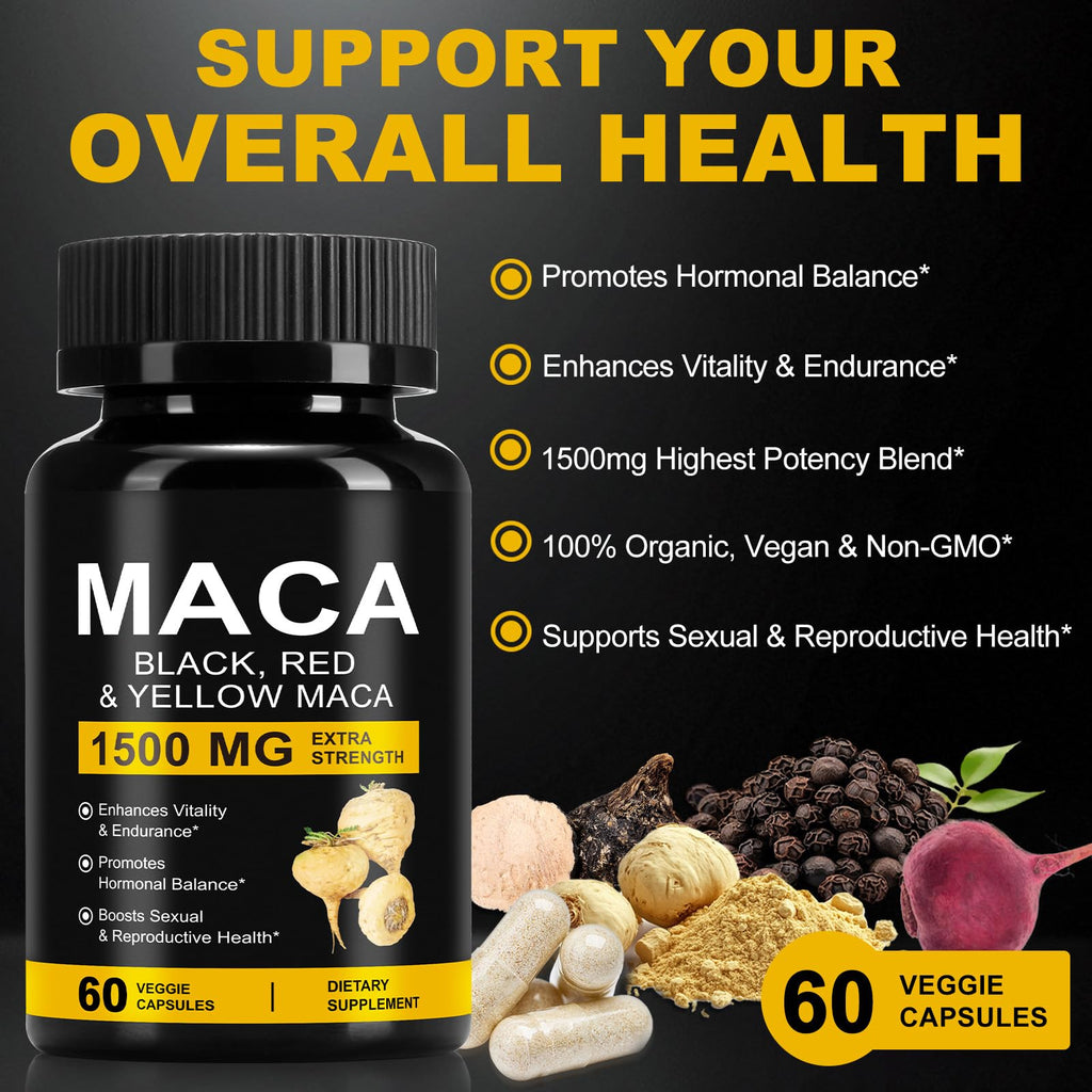 natural energy booster maca powder