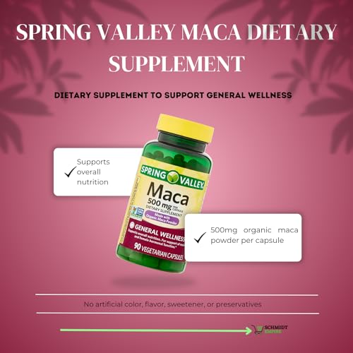Natural energy booster Maca supplement