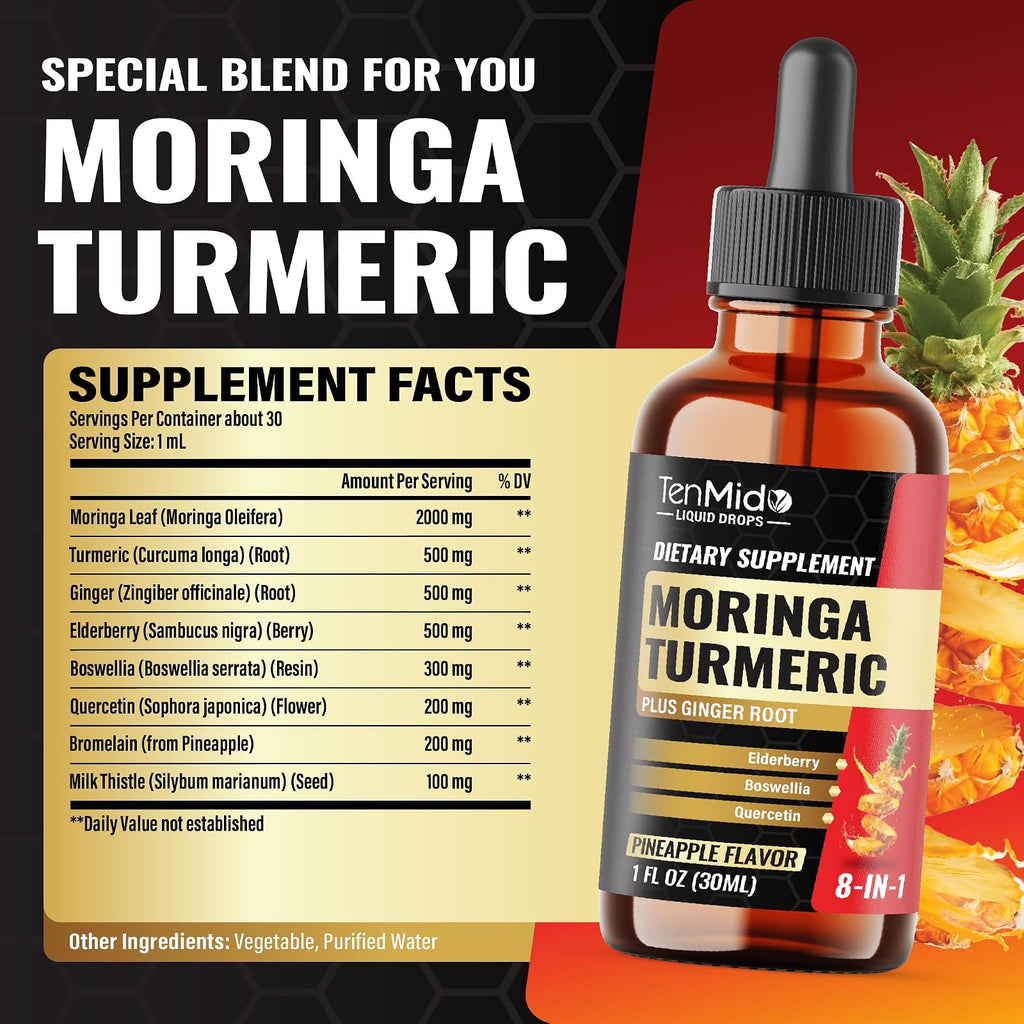 Natural energy booster Moringa drops