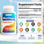 natural energy booster moringa supplement