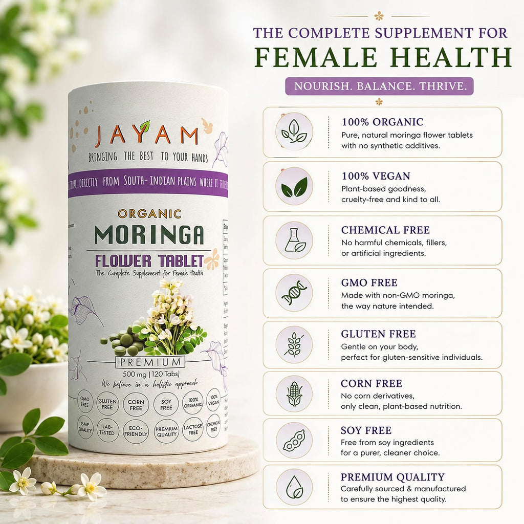 natural energy booster moringa tablets